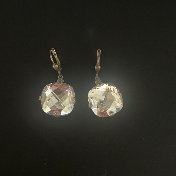 Sorrelli | Jewelry | Sorrelli Earrings Clear Glass Look | Poshmark